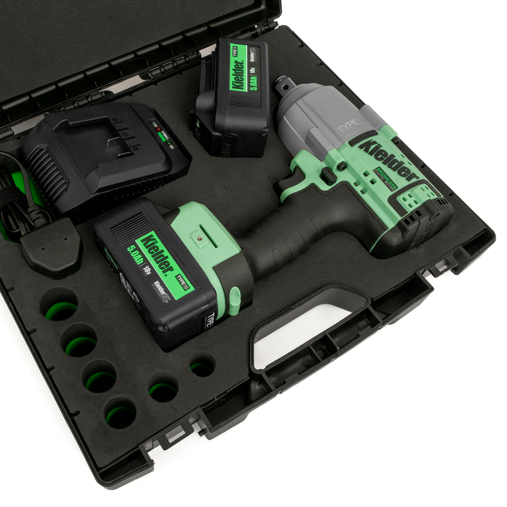 Kielder Impact Wrenches - TYPE18 Cordless Automotive Impact Wrenches ...