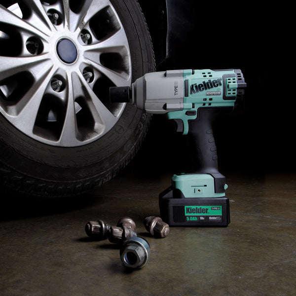 KWT-085-02 TYPE18 18v 1/2" High Torque Impact Wrench (Kit) - Kielder